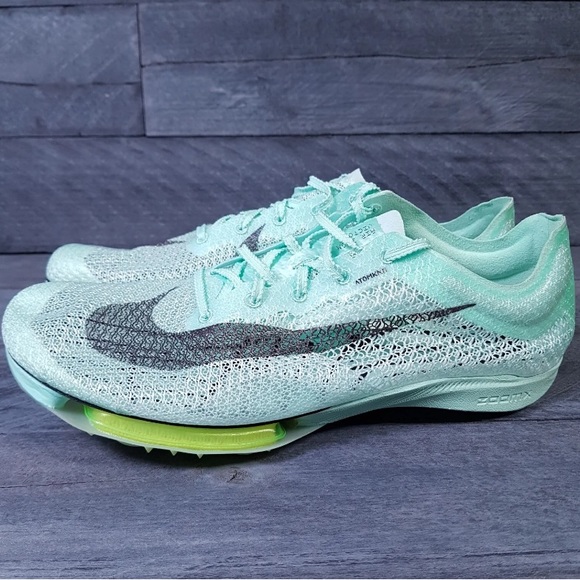 Nike | Shoes | Nike Air Zoom X Victory Mint Foam Volt Track Spikes ...